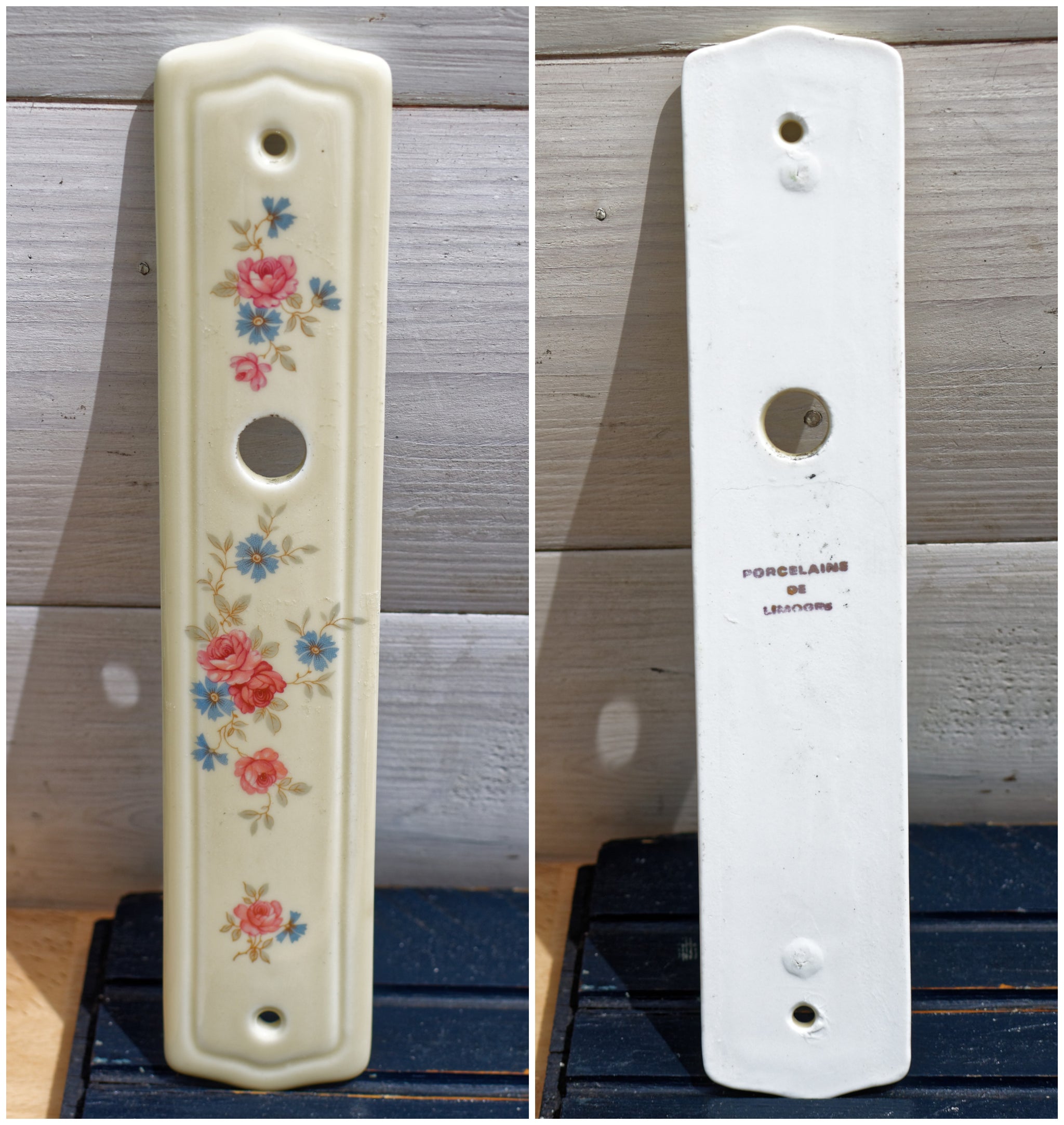 1950s ~ Limoges France ~ French Vintage Fine Porcelain Door Accessorie ...