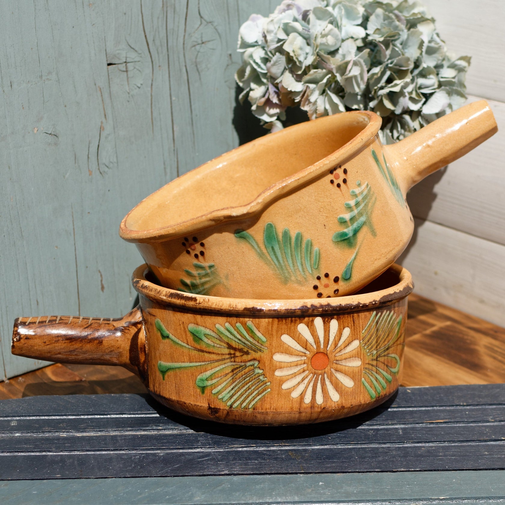 1950s ~ ALSACE SOUFFLENHEIM ~ French Vintage Glazed Ceramic Stoneware ...