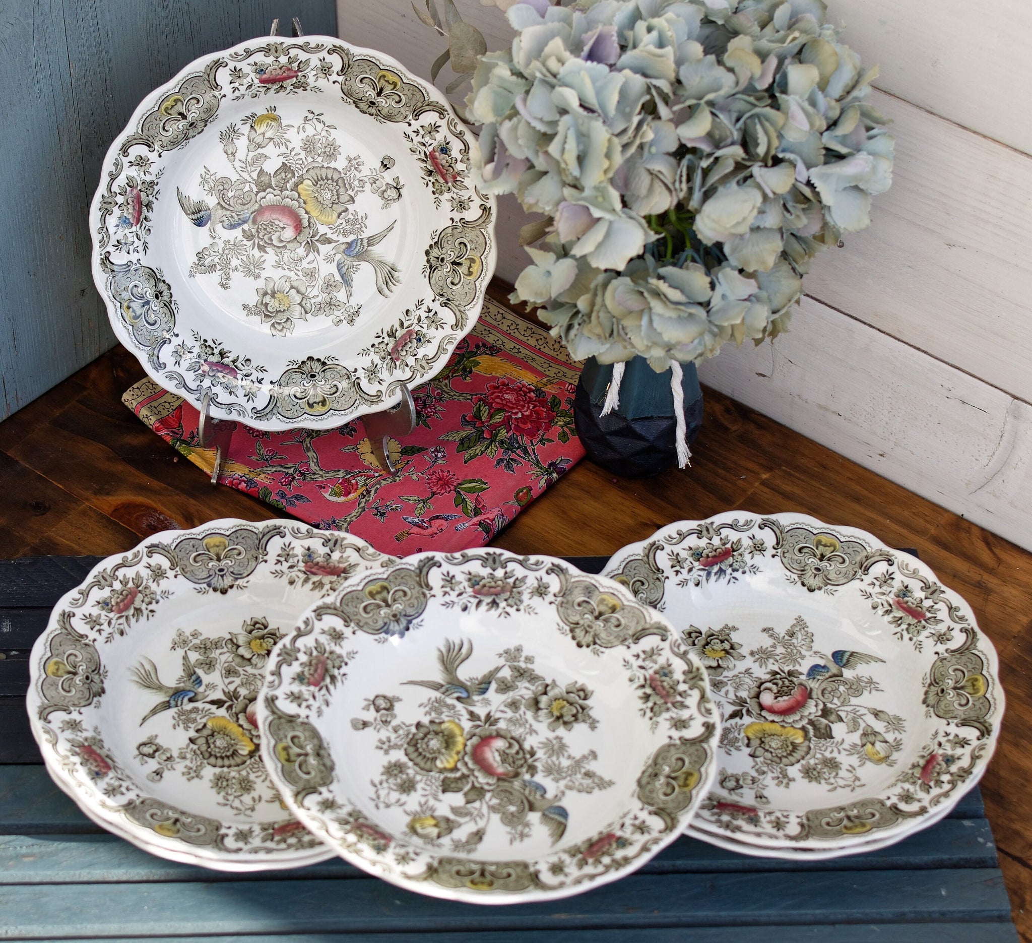 1960s ~ "WINDSOR" Ridgway of STAFFORDSHIRE England 1792 ~ English Vint ...